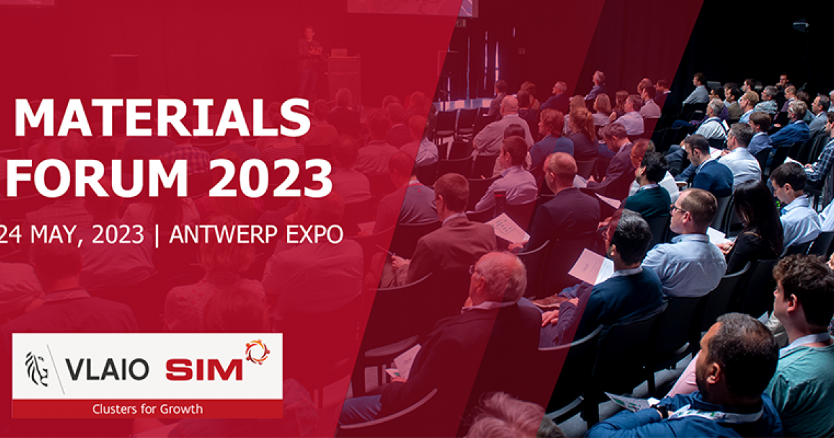 SIM Materials Forum 2023 | VLAIO