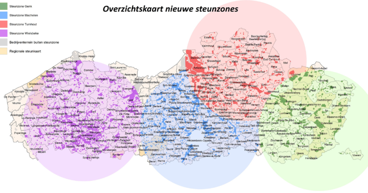 Infosessie steunzone Oost-Vlaanderen | VLAIO