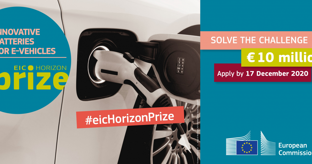 EIC prize Innovative Batteries for eVehicles | VLAIO